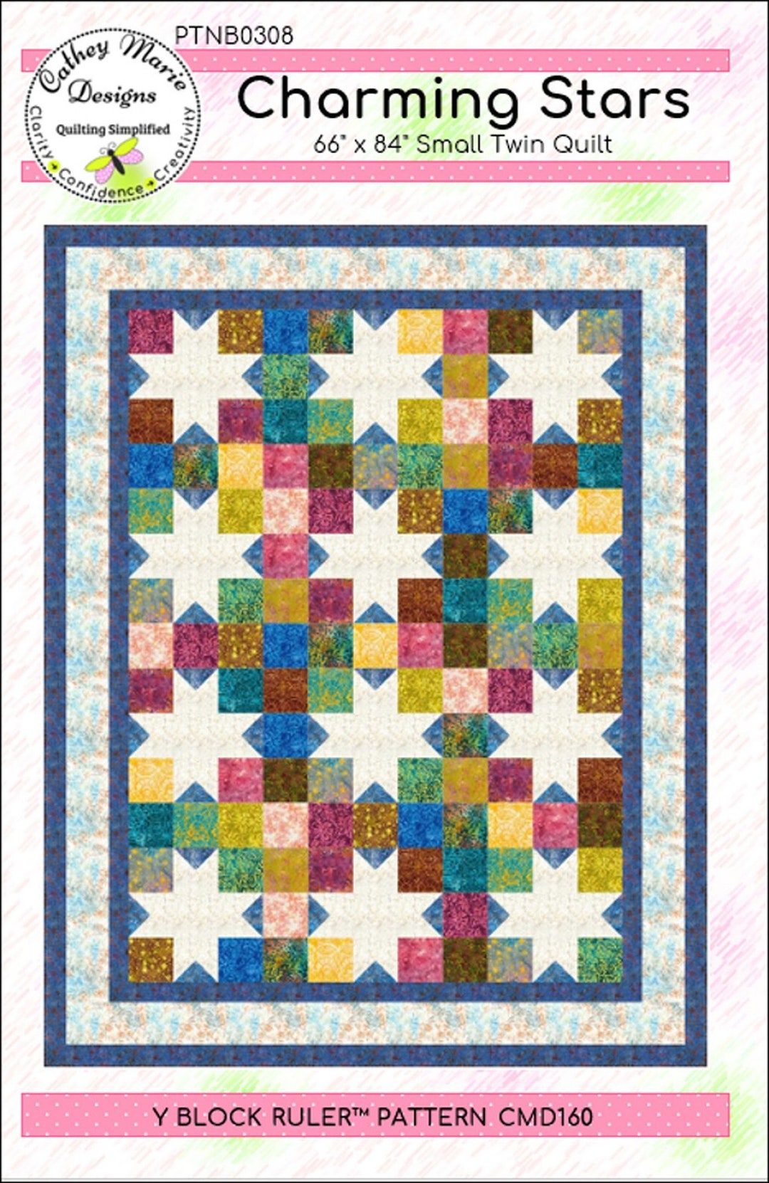 Charming Stars 66" X 84" Quilt Kit by the Kit - Etsy