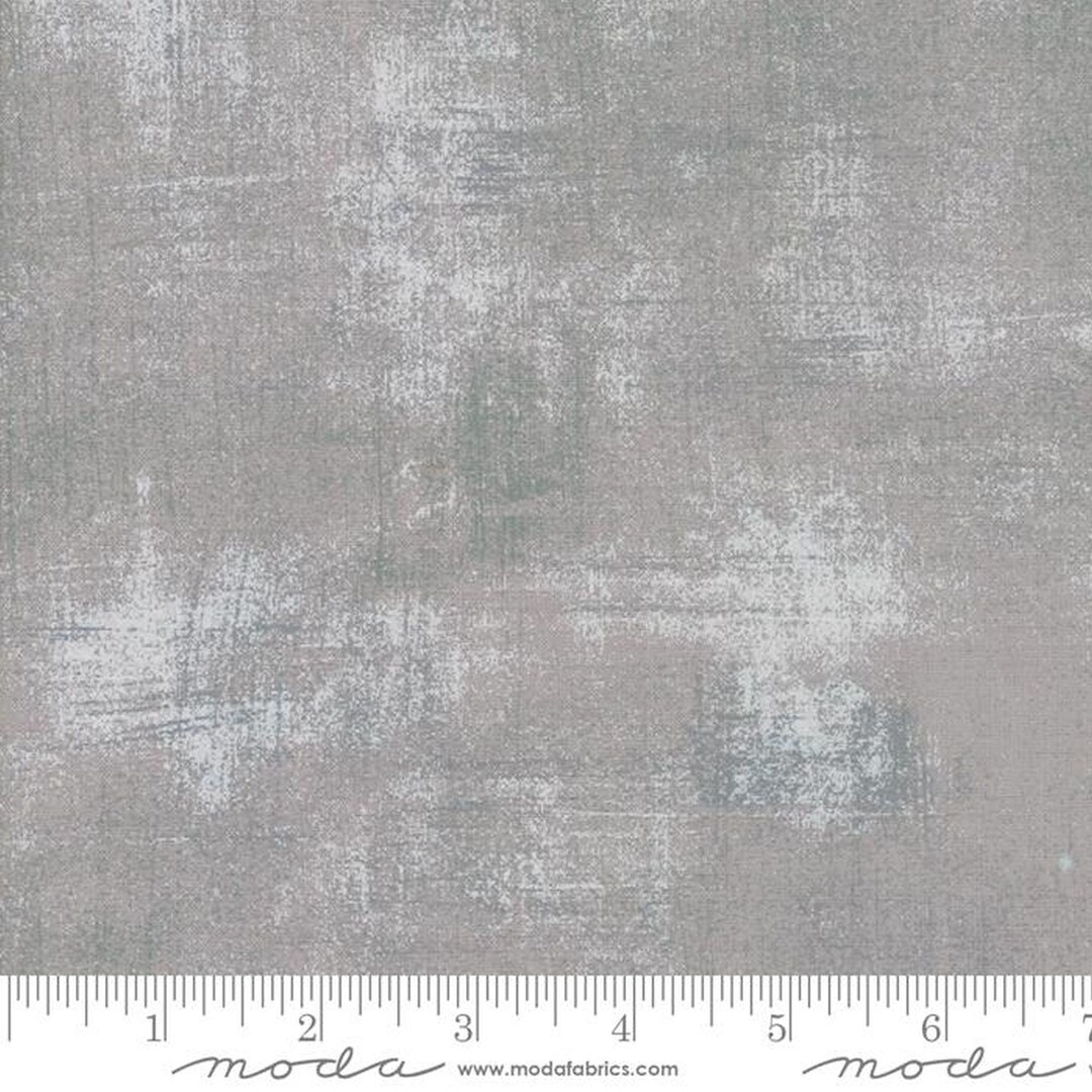 Grunge Basics Silver Blender Fabric 30150-418 From Moda by the Yard - Etsy