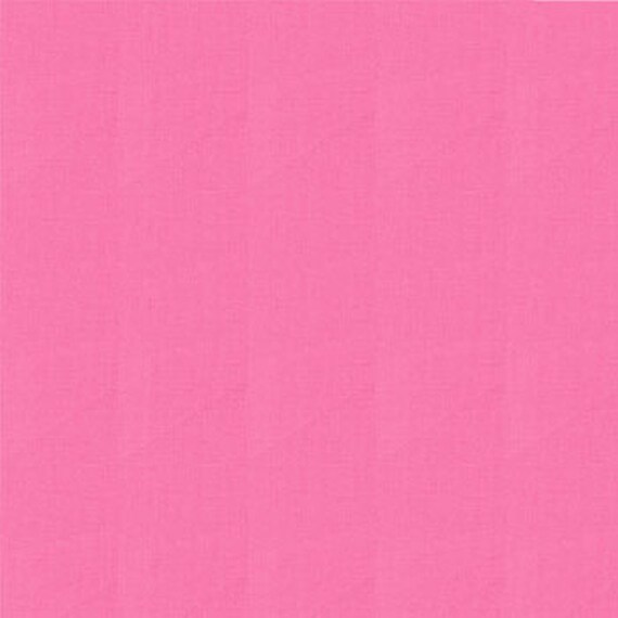 Bella Solids Peony Pink Solid Fabric 9900-91 from Moda by the | Etsy