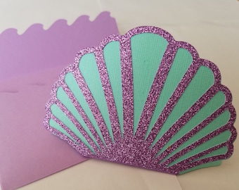 Shell invitations | Etsy