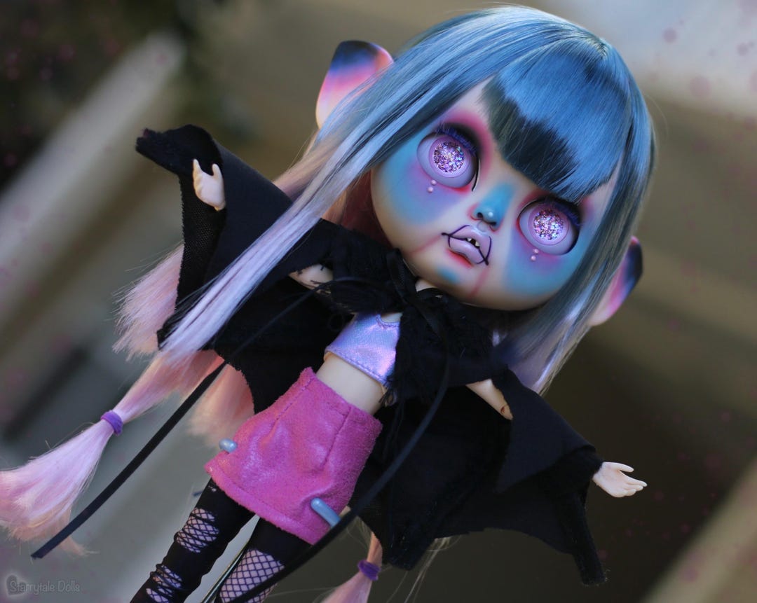 On Hold for E. - ECHO - Custom Blythe Doll by Starrytale Dolls - Etsy
