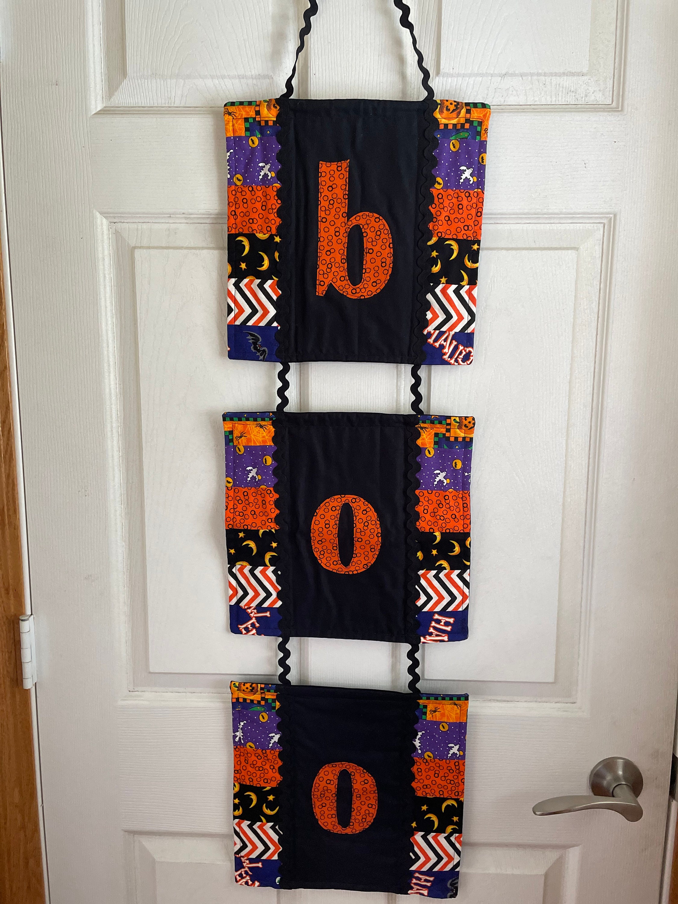 BOO wall hanging Halloween door decor Halloween wall - Etsy.de