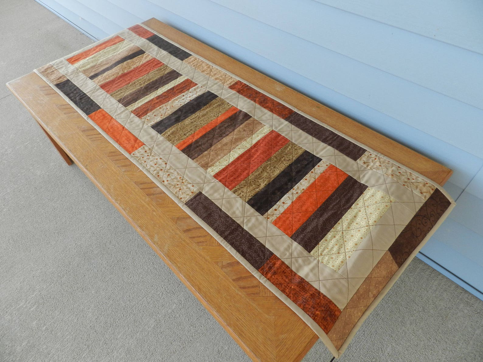 Sofa Table Runner, Fall Dresser Scarf, Thanksgiving Table Runner, Fall ...