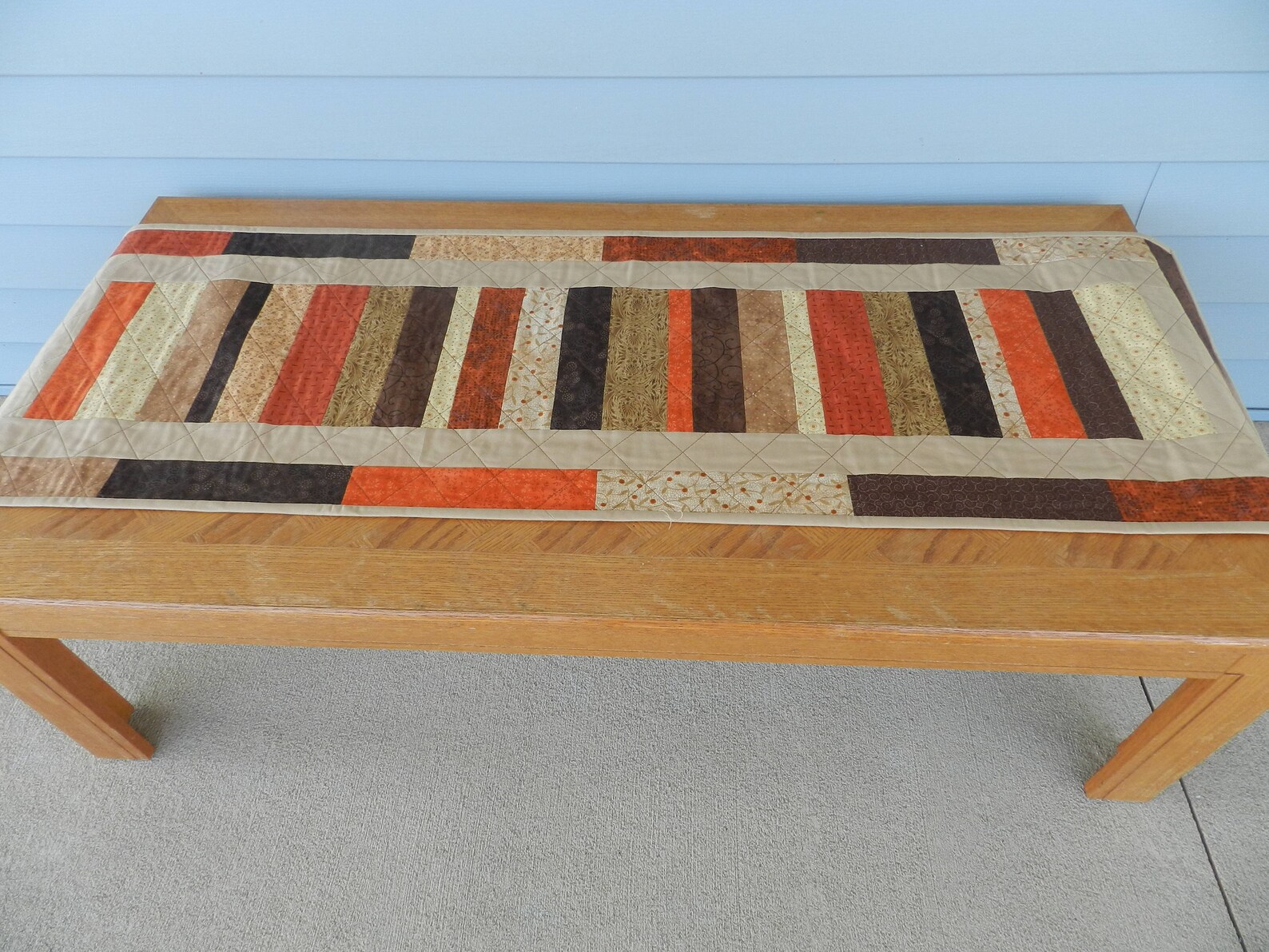 Sofa Table Runner, Fall Dresser Scarf, Thanksgiving Table Runner, Fall ...