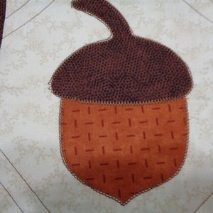 Acorn Snack Mat Acorn Mug Rug Acorn Door Hanger Fall Door - Etsy