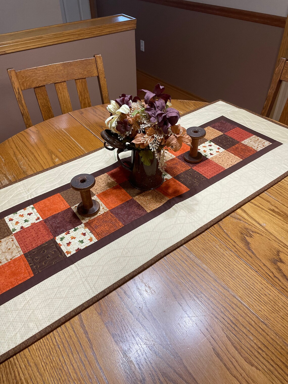 Autumn Table Runner Harvest Table Runner Fall Table Mat | Etsy