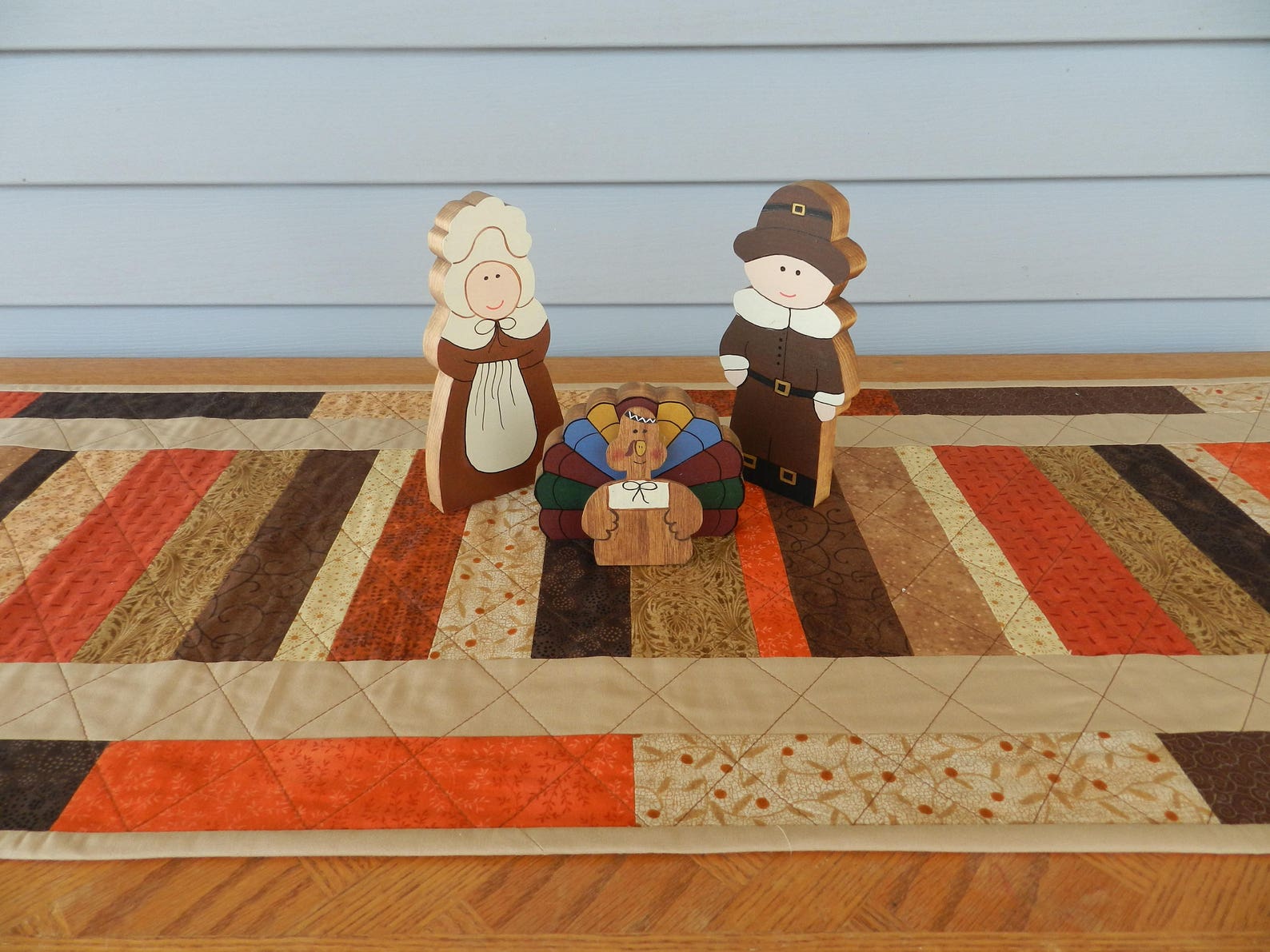 Sofa Table Runner, Fall Dresser Scarf, Thanksgiving Table Runner, Fall ...