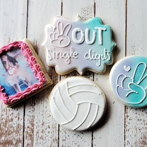Double Digits Sugar Cookies (add Personalized Info to Note Section ...