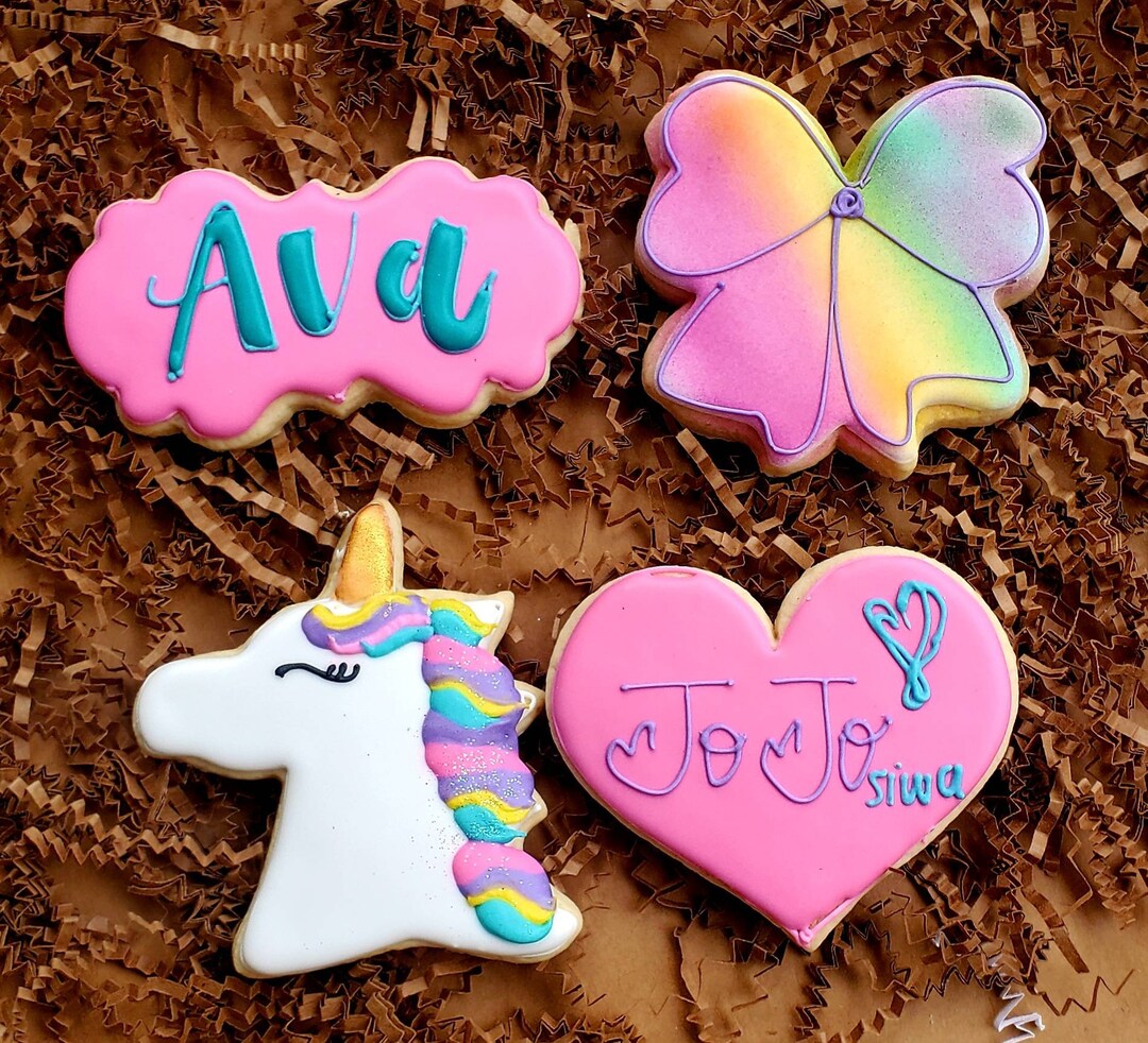 Jojo S Inspired Cookies(read TURNAROUND) - Etsy
