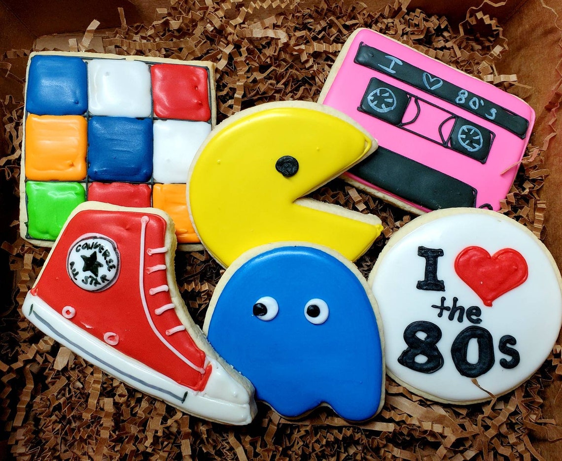 I Love the 80s Sugar Cookiesread TURNAROUND - Etsy
