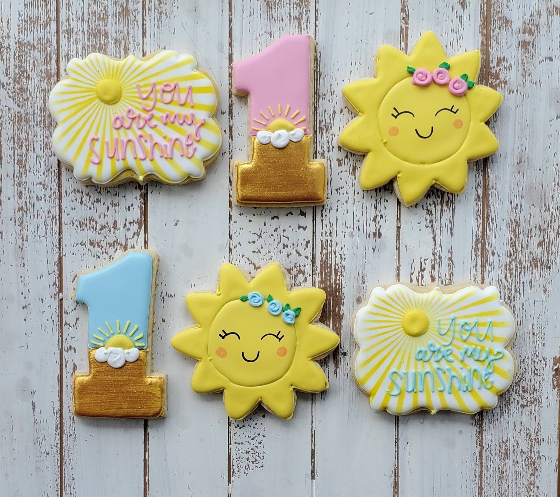 You Are My Sunshine Sugar Cookies(read TURNAROUND) - Etsy