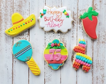 Fiesta Cookies - Etsy