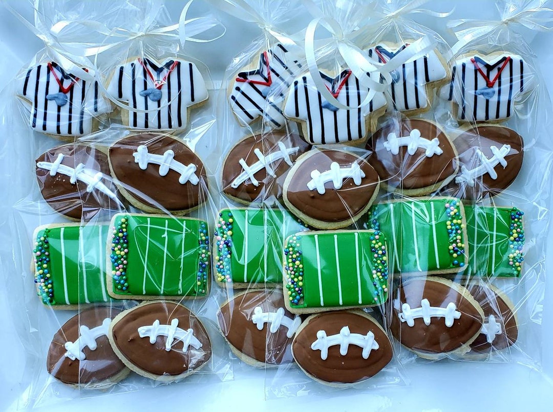 Football Mini Cookiesread TURNAROUND - Etsy
