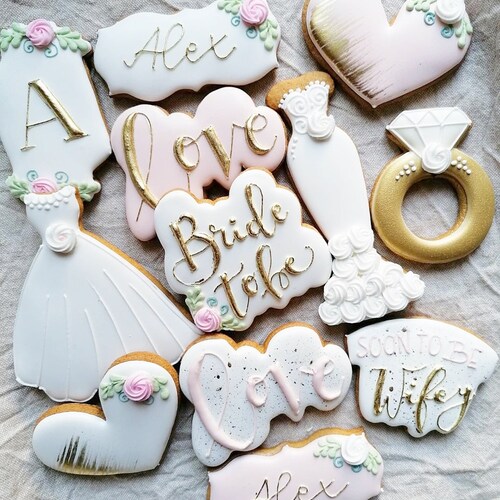 Boho Wedding Shower Cookies - Etsy