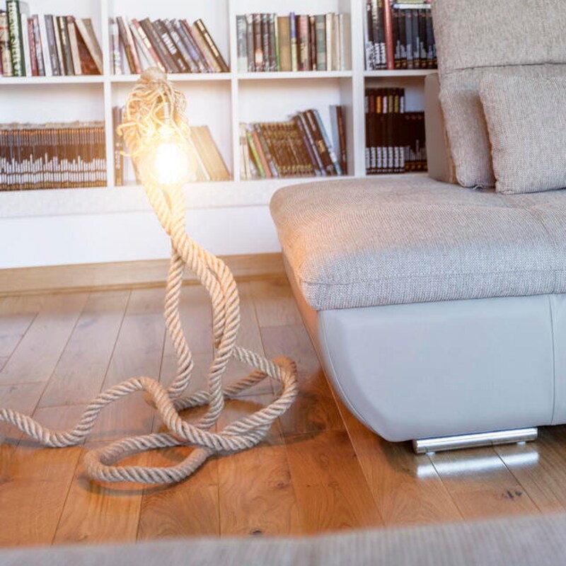 Rope Lamp - Etsy