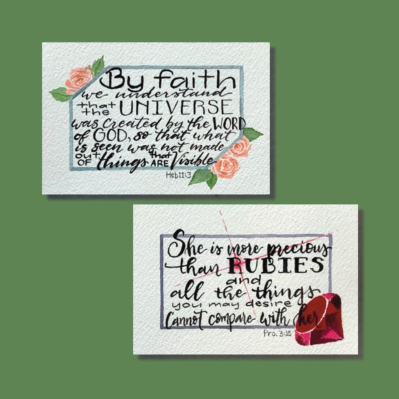 Scripture Memory Verse Cards | Printable Scripture Cards | Encouraging ...