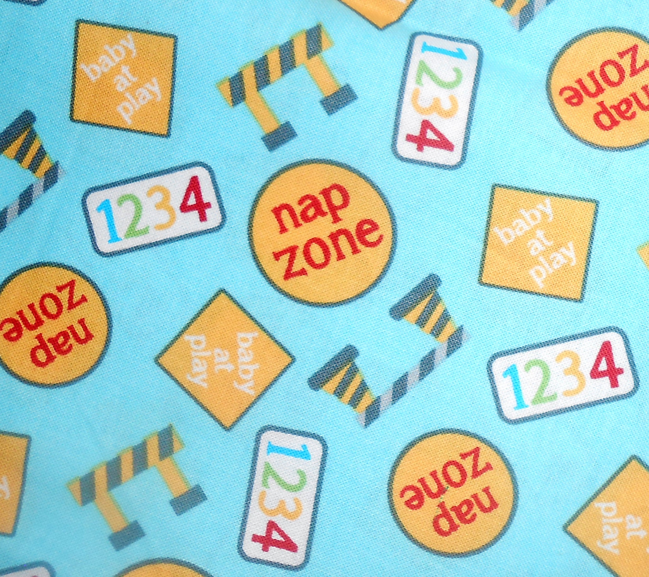 Nap Zone Baby Construction Zone 1 Yard 100% Cotton FREE - Etsy