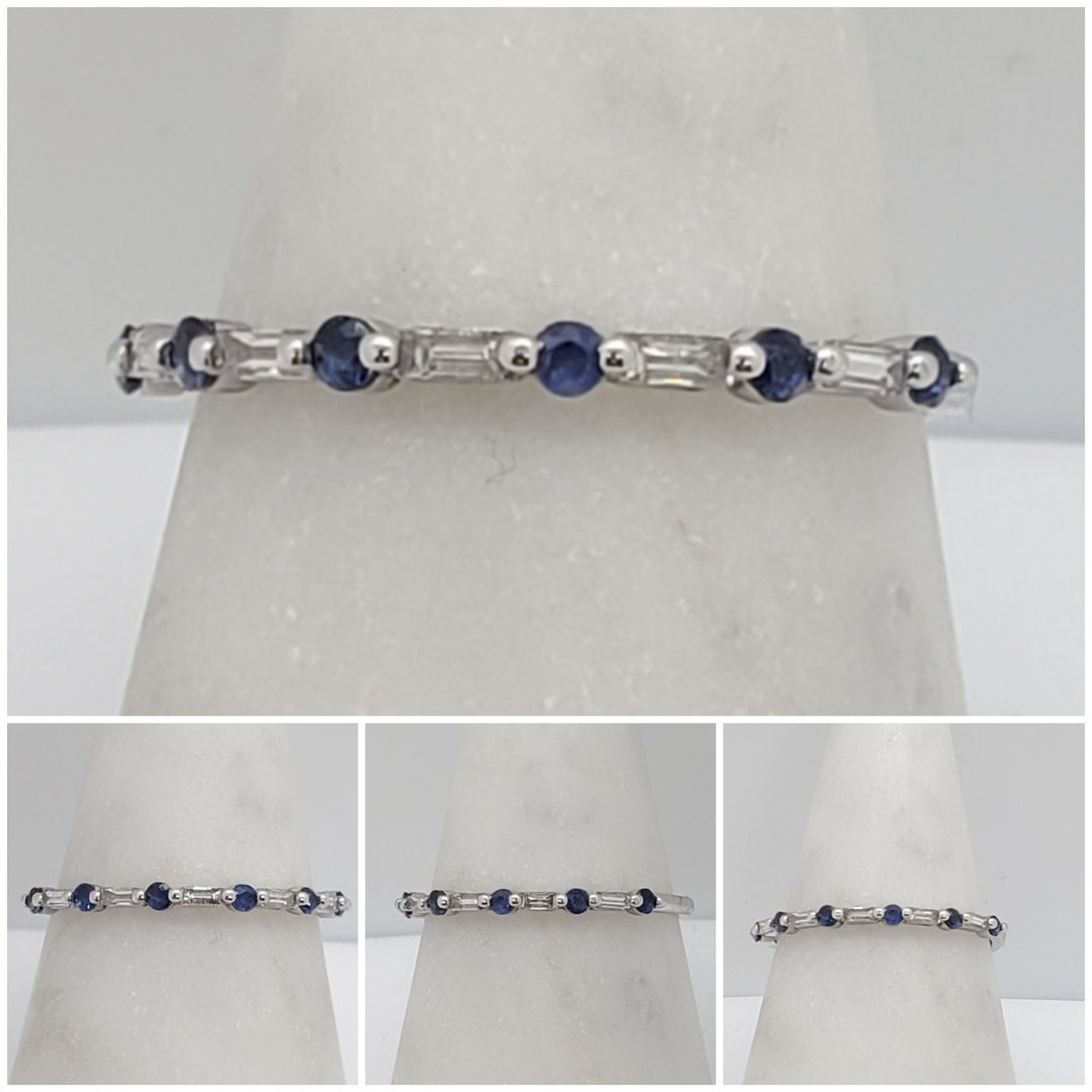 Studiodragonfly19 Memorial Ash Minimalist 14k Gold Baguette Diamond ...
