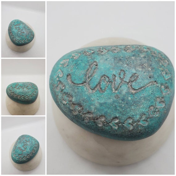 Memorial Ash Love Stone/cremation Stones/healing Stones/ash | Etsy
