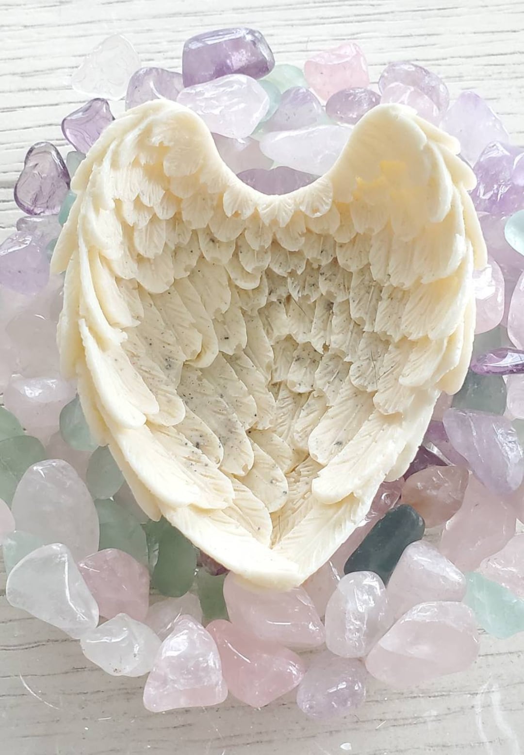 Memorial Ash Angel Wing Bowl Votive/cremation Memorial/ Cremation ...