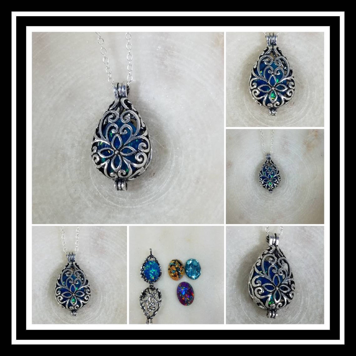 Memorial Ash Cremation Locket Pendant Necklace/cremation - Etsy