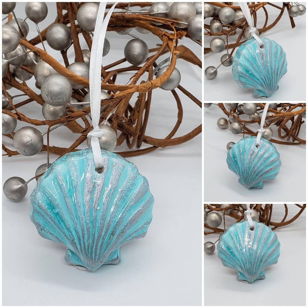 Memorial Cremation Ash Shell/Memorial Shell/Cremation Ornament ...