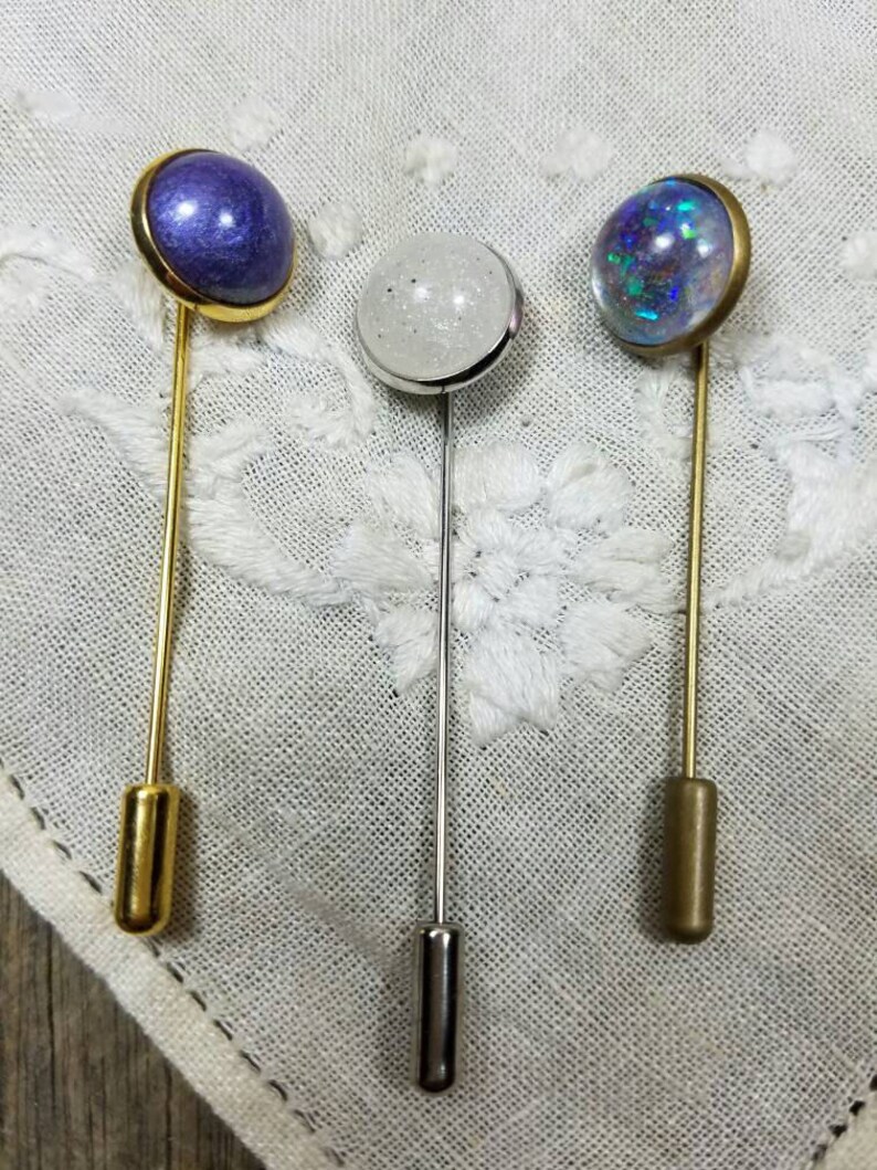 Memorial Ash Brooch Pin/cremation Jewelry/ Cremation Pin/pet - Etsy