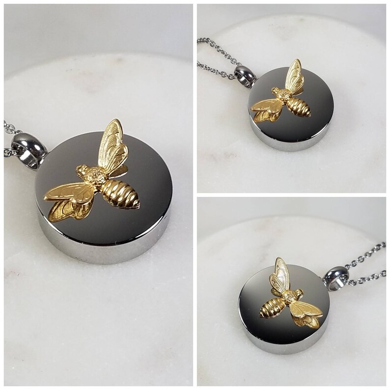 Memorial Ash Stainless Steel Cremation Bee Urn | Etsy