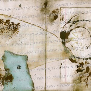 Printable Distressed Junk Journal Pages - Etsy