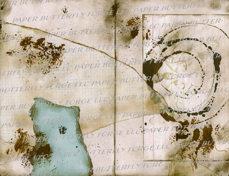 Printable Distressed Junk Journal Pages - Etsy