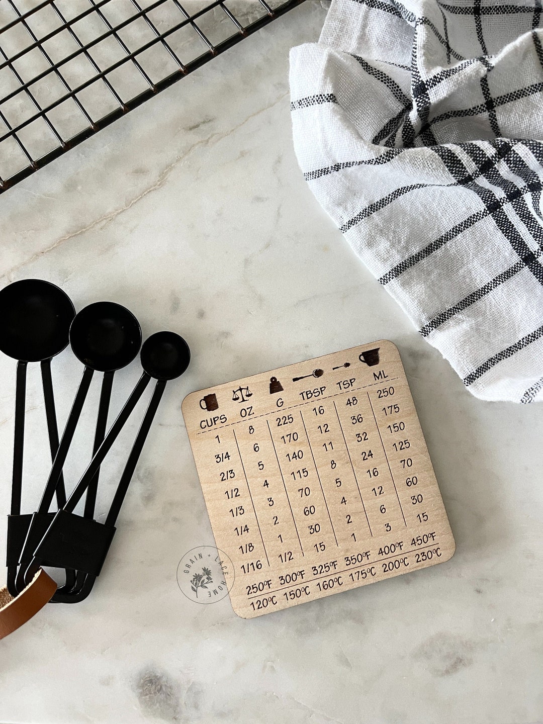 Kitchen Conversion Magnet, Kitchen Measurement Magnet, Kitchen Magnet ...