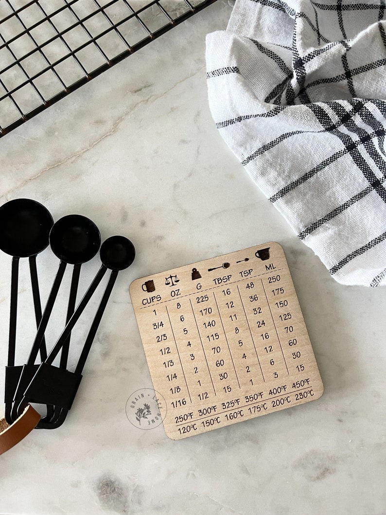 Kitchen Conversion Magnet Kitchen Measurement Magnet Kitchen - Etsy