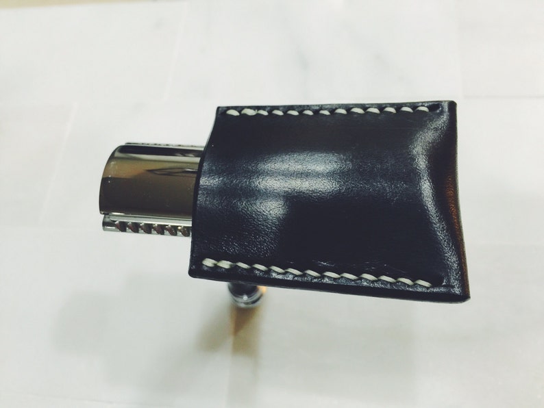 Handmade Safety Razor Cover / Sheath Wet Shaving Dark Brown | Etsy