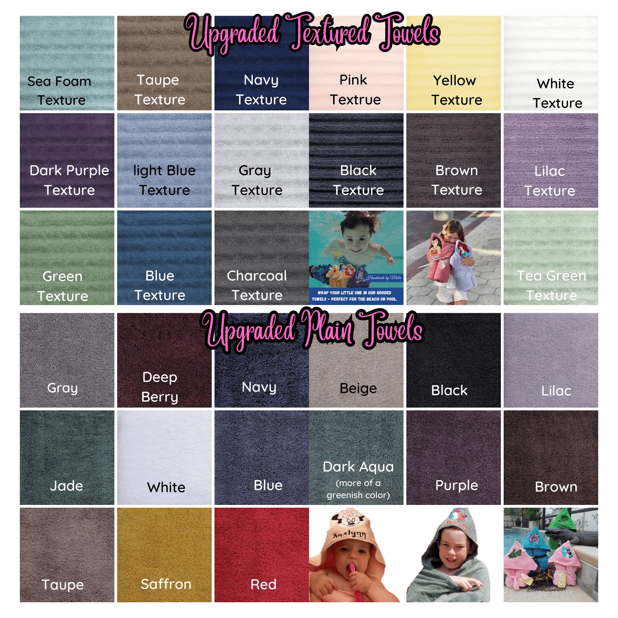 Eeyore Hooded Towel, Hooded Bath Towel, Hooded Kid's Towel, Beach Towel ...