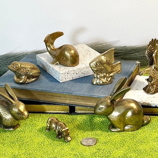 Brass Animal - Etsy