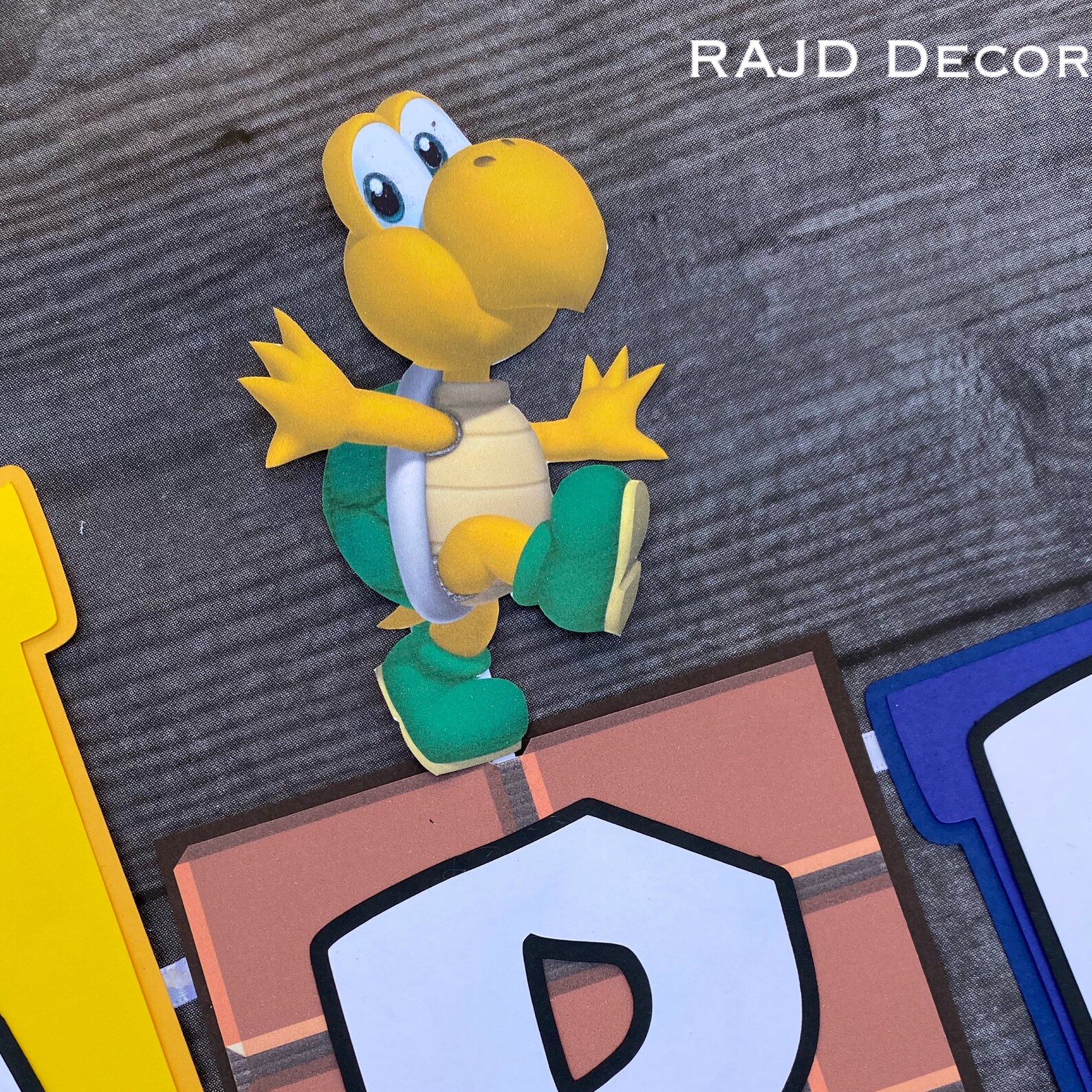 Super Mario Brothers Banner Customizable Wording | Etsy