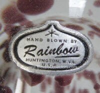 Rainbow Hand Blown Glass Pitcher, Ruby Red With Honey Handle - Etsy