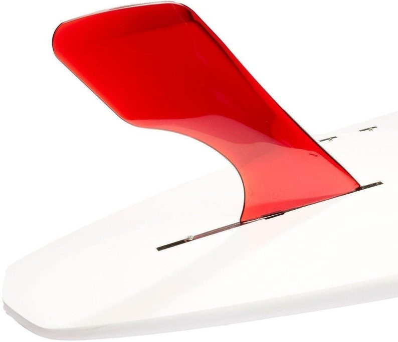 DORSAL Hatchet Surf SUP Longboard Surfboard Fins - Red - Etsy