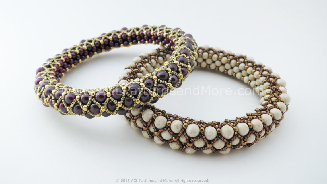 The Sultan Bangle PDF Pattern - Etsy