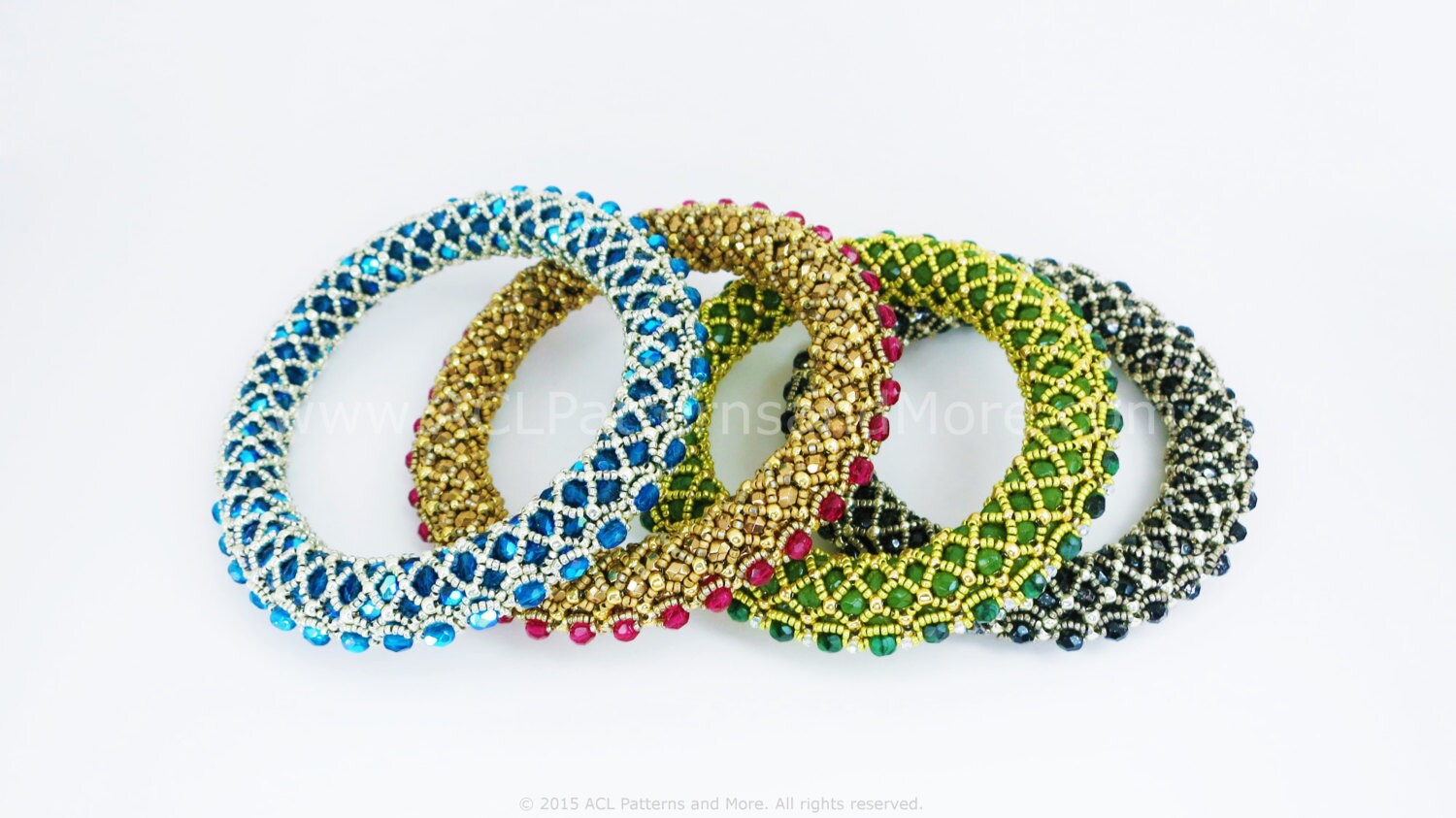 Duqueza Bangle PDF Pattern - Etsy