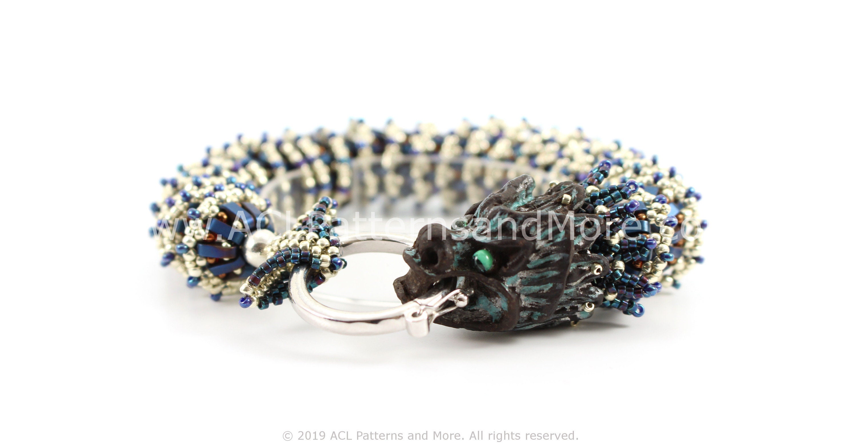 Dragon Bracelet PDF Pattern - Etsy