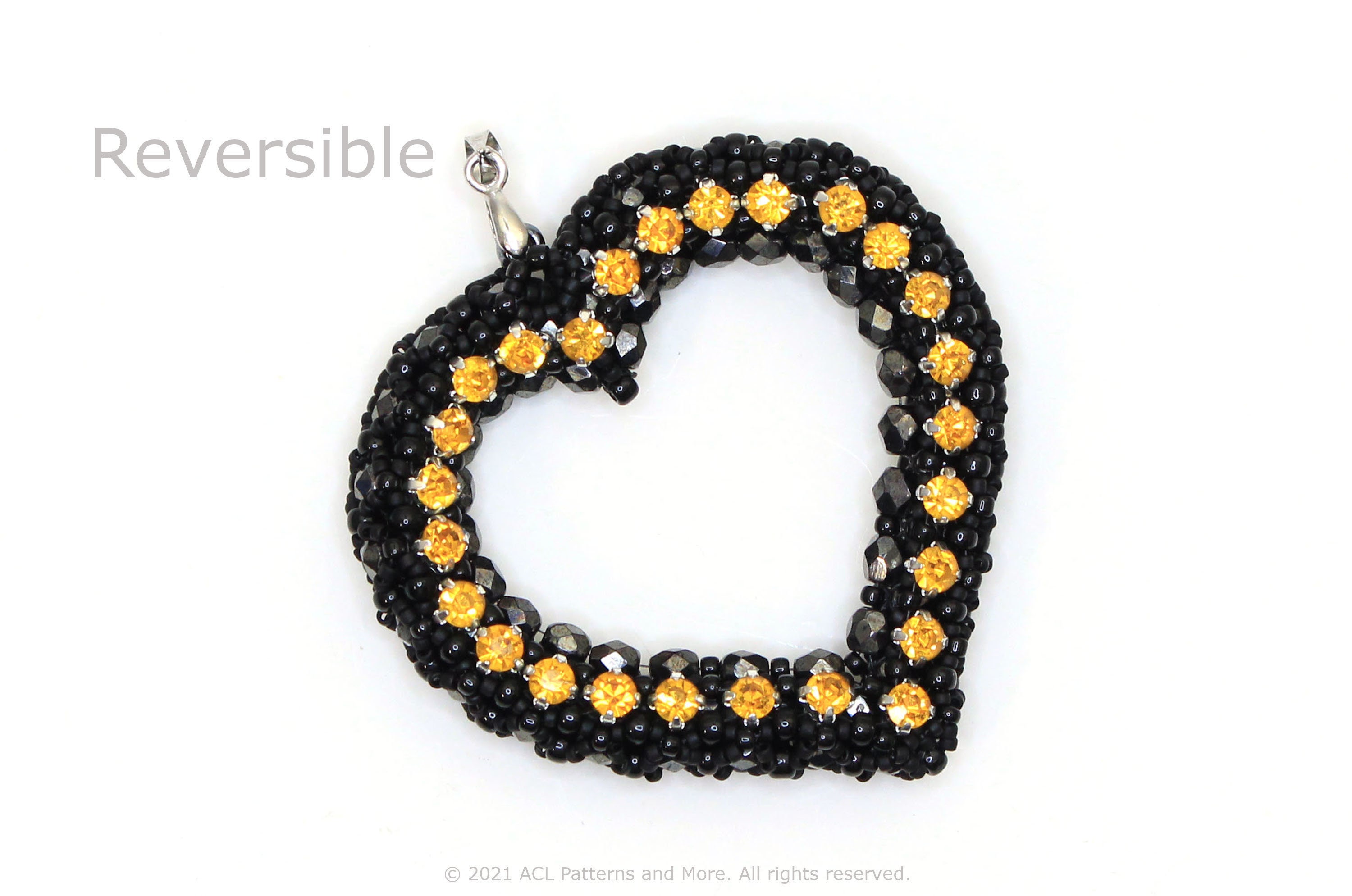 Princess Heart Pendant PDF Pattern - Etsy