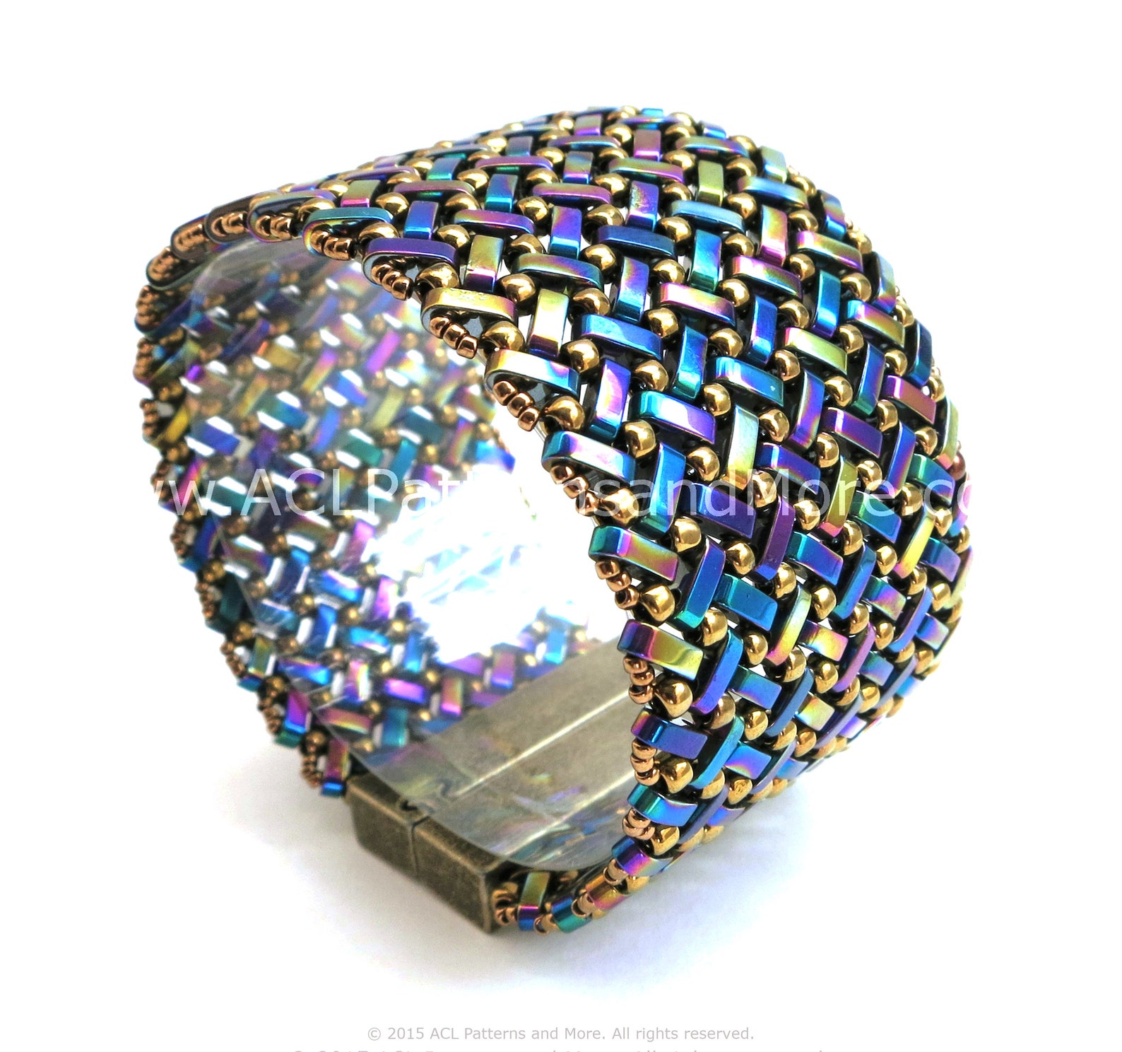 Azteca Bracelet PDF Pattern - Etsy