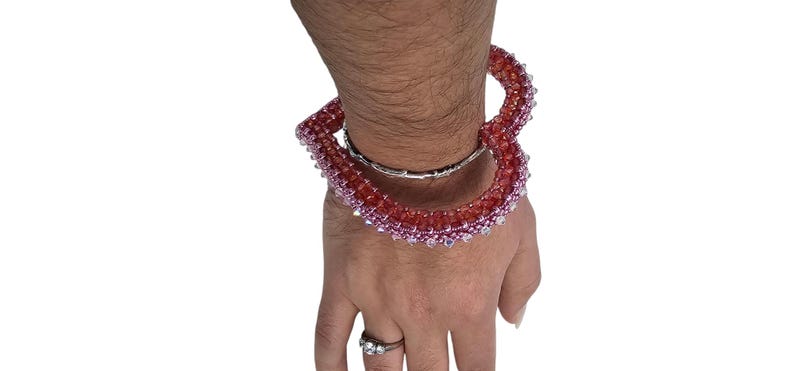 Corazon Bangle PDF Pattern - Etsy