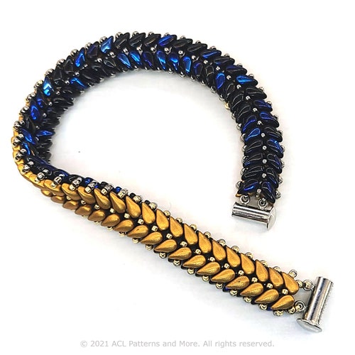 Dragon Scales Bracelet PDF Pattern - Etsy