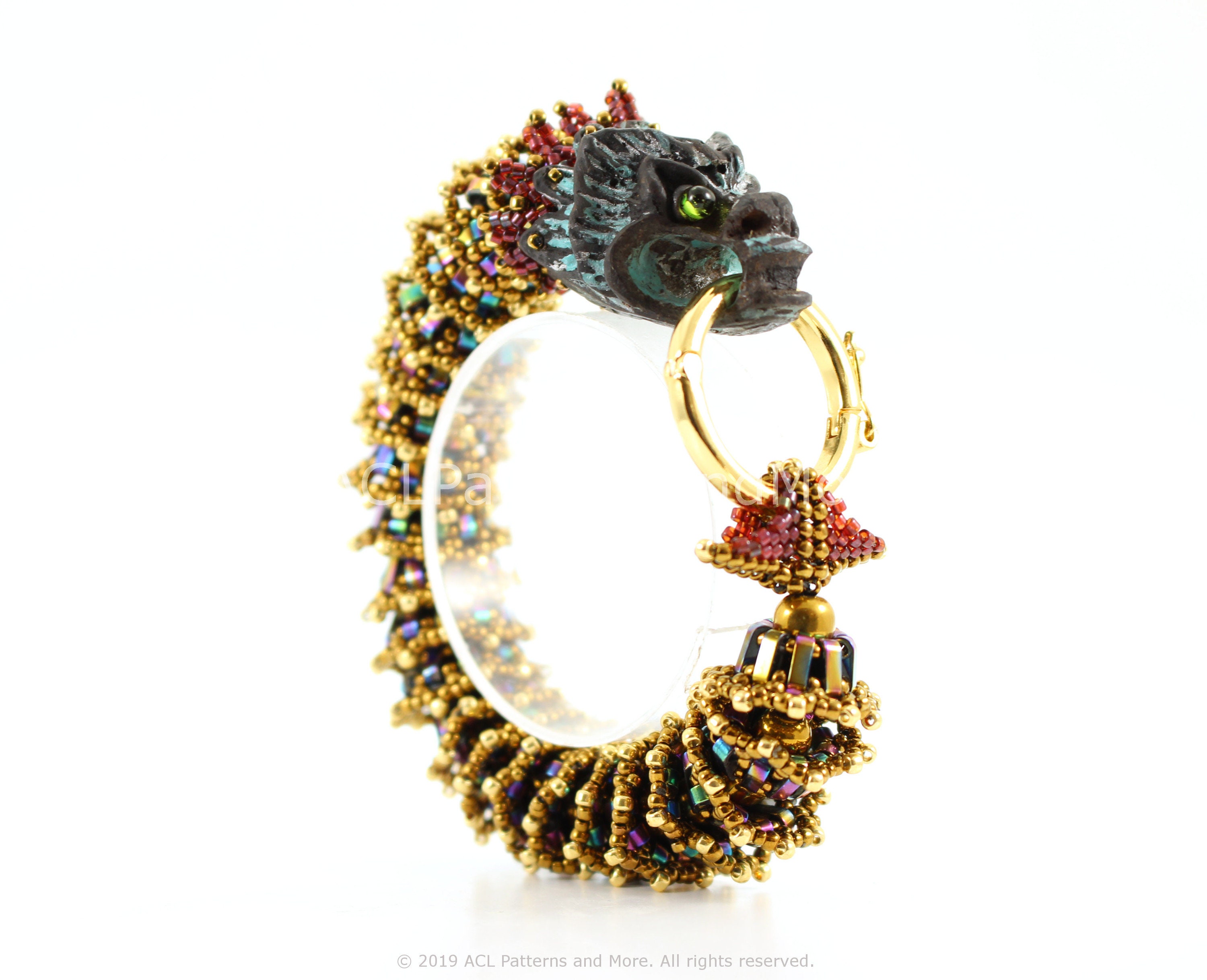 Dragon Bracelet PDF Pattern - Etsy