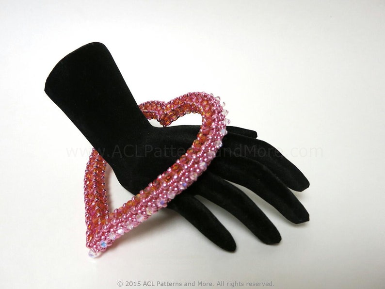 Corazon Bangle PDF Pattern - Etsy
