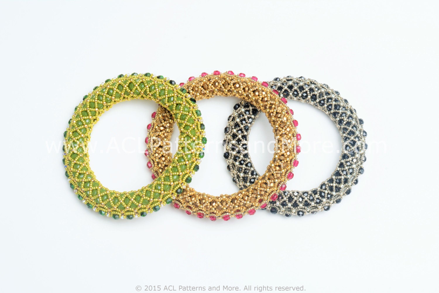 Duqueza Bangle PDF Pattern - Etsy