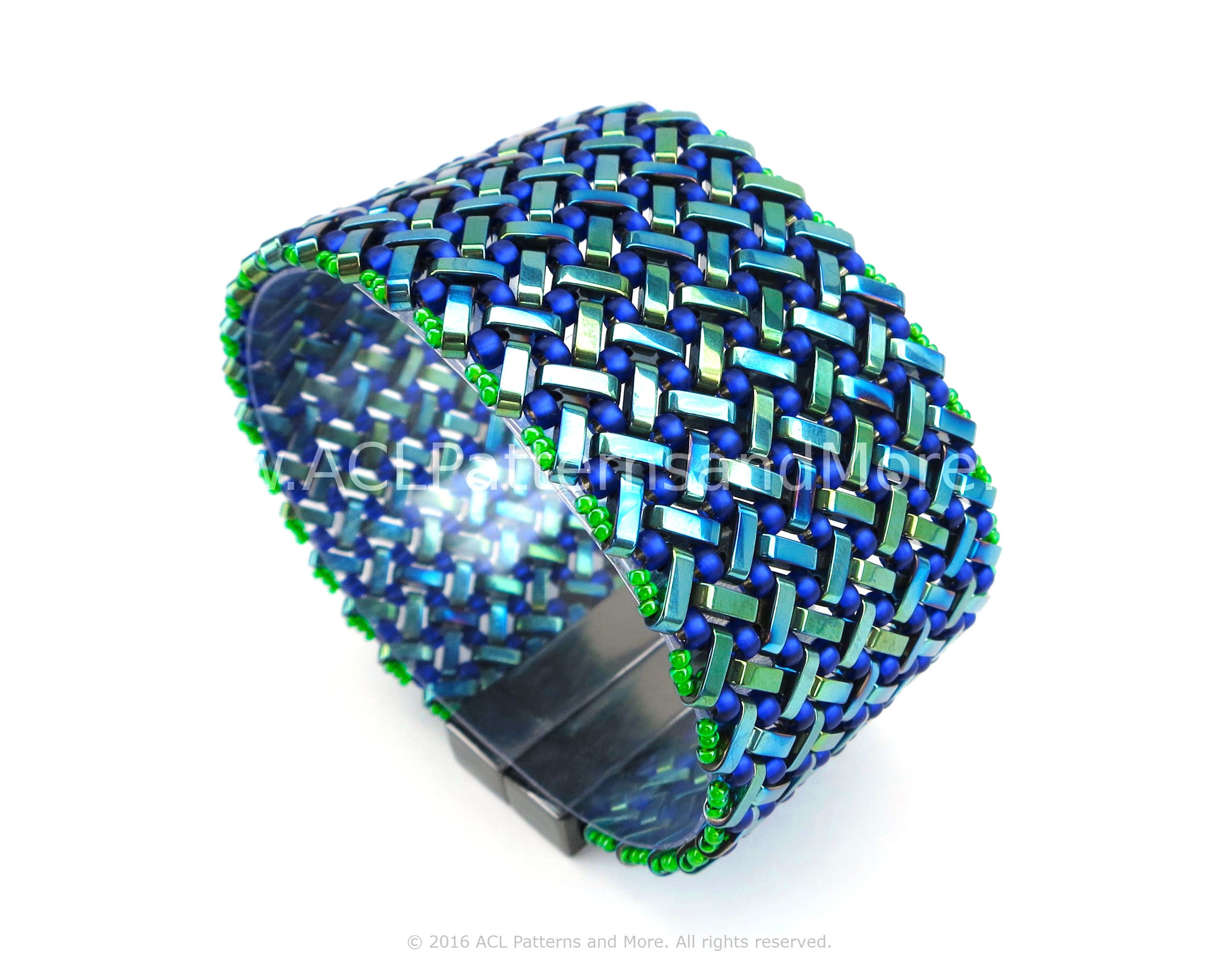 Azteca Bracelet PDF Pattern - Etsy