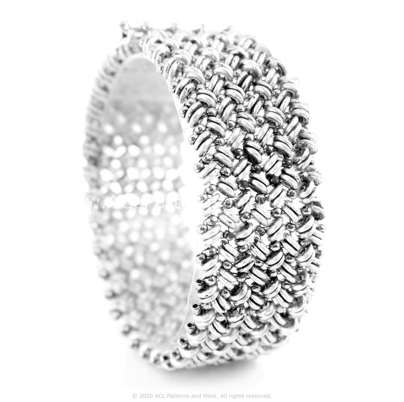 Chainmaille Bracelet PDF Pattern - Etsy